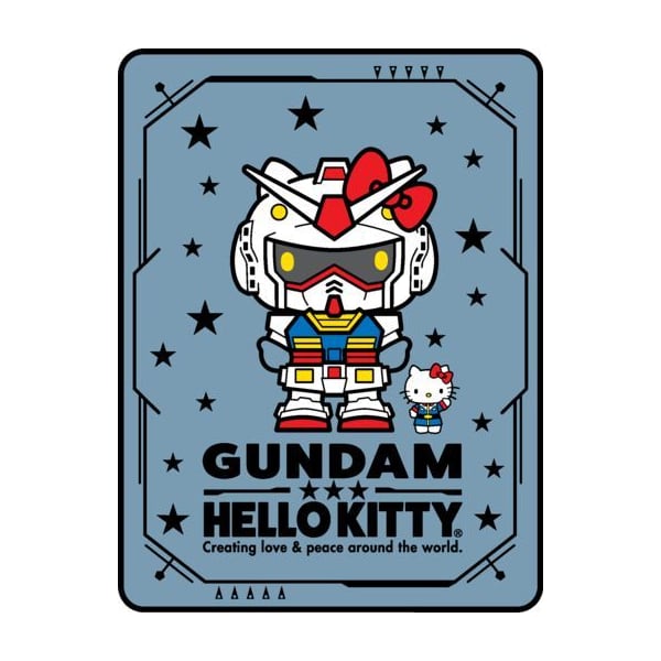 Hello Kitty x Gundam – Throw - Crescent Geek Hello Kitty x Gundam – Throw - Crescent Geek